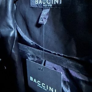 Baccini | Jackets & Coats | Nwt Baccini Faux Leather Jacket | Poshmark